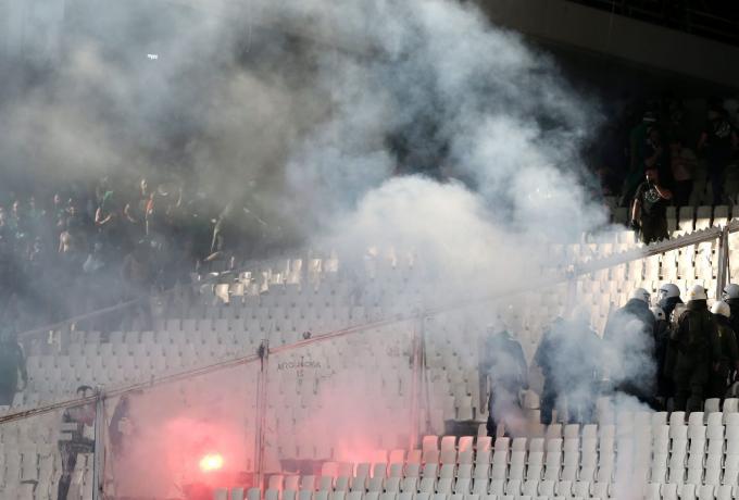 ΟΑΚΑ: «Eκτεταμένες καταστροφές από τα θλιβερά επεισόδια στον τελικό ...