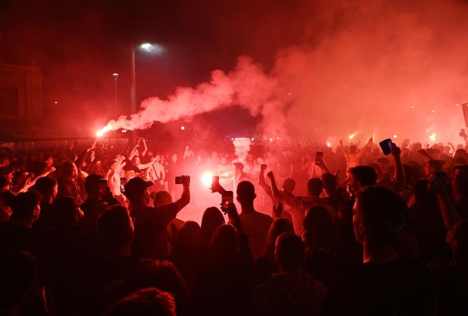 AEK: Χαμός στα διόδια για τους νταμπλούχους – Τρομερή αποθέωση σε ...