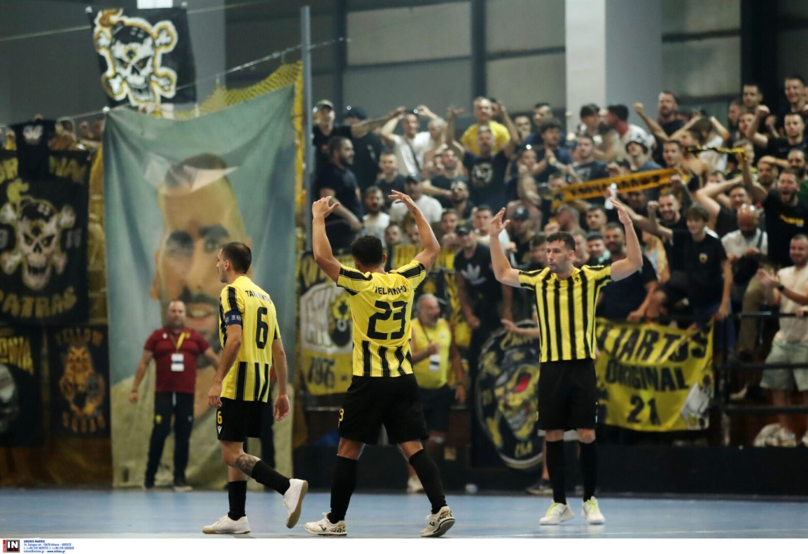 Futsal ανδρών: Στην κορυφή της βαθμολογίας η ΑΕΚ με το απόλυτο! - inAEK.com